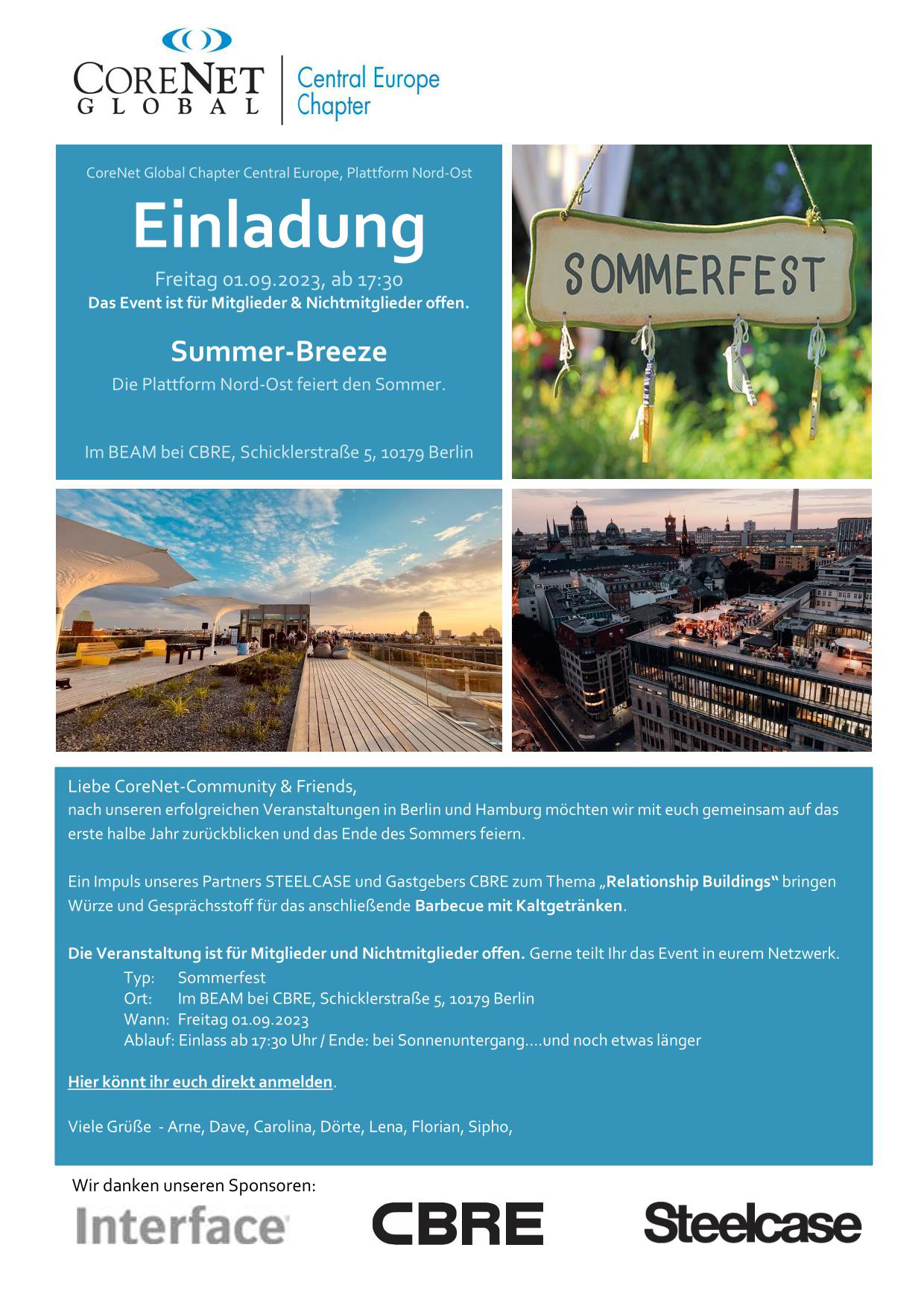 CoreNet Global Events