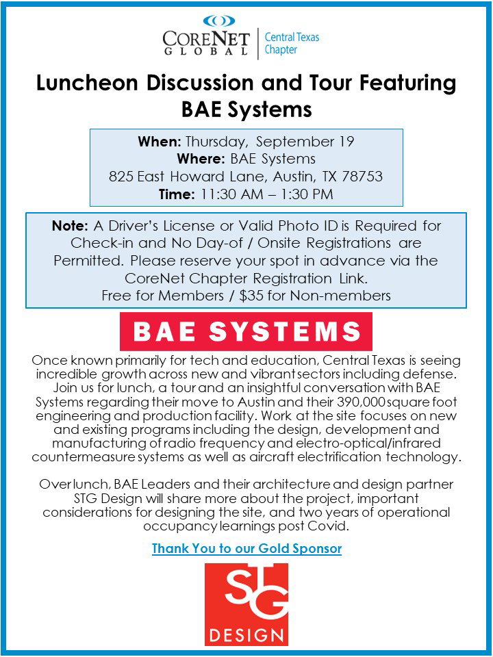 CoreNet Global Events